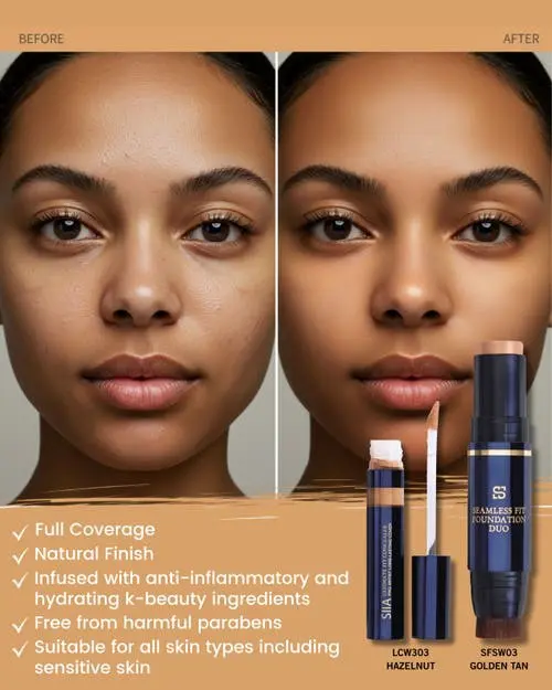 SIIA COSMETICS 5-pc. Perfect Base Collection - Hazelnut