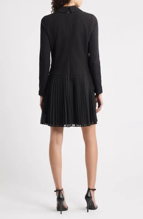 Julia Jordan Double Breasted Long Sleeve Coat Dress