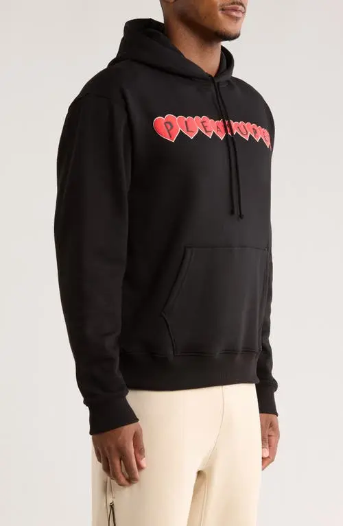 PLEASURES Grin Heart Graphic Hoodie