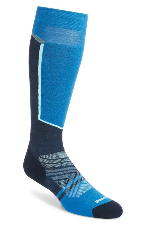 Smartwool Ski Targeted Cushioning Over-the-knee Socks - Laguna Blue