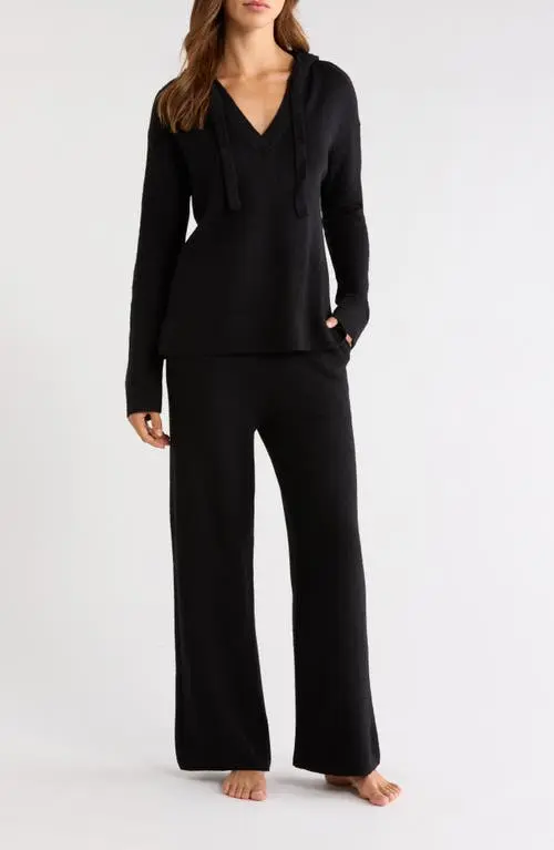 Nordstrom Hooded Lounge Set - Black