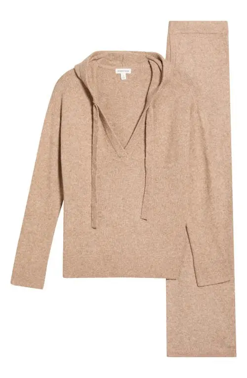 Nordstrom Hooded Lounge Set - Tan Kernel