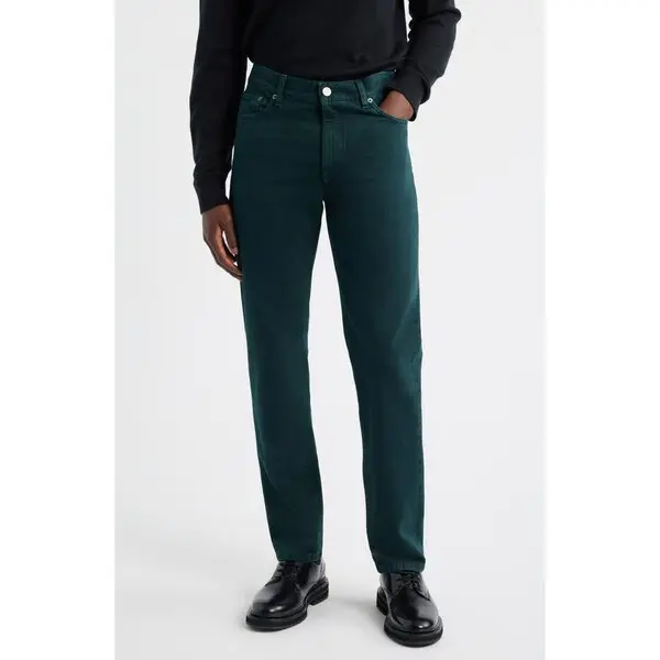 Zegna Roccia City Fit Jeans - Dark Green