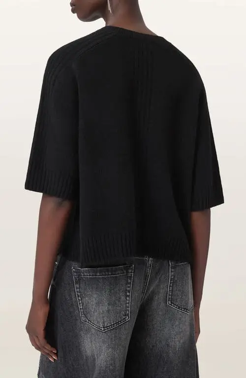 ALLSAINTS Nix Short Sleeve Sweater