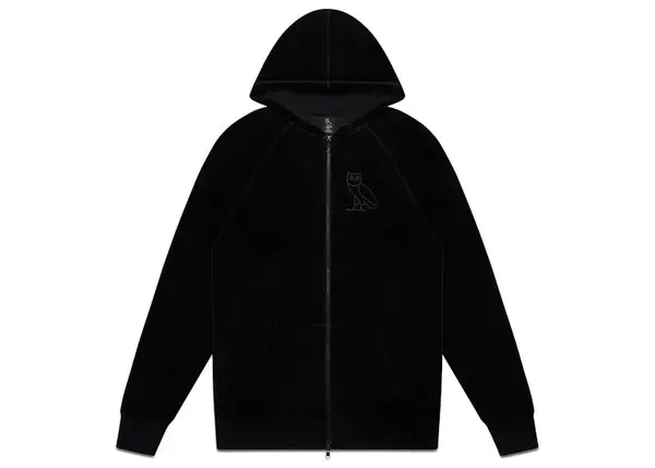 OVO Velour Zip Hoodie