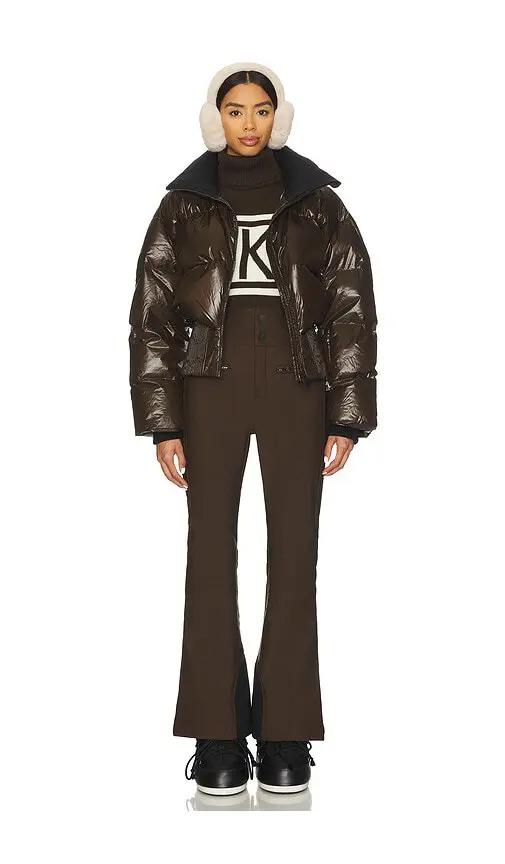 Perfect Moment Auretta Puffer Jacket - Chocolate