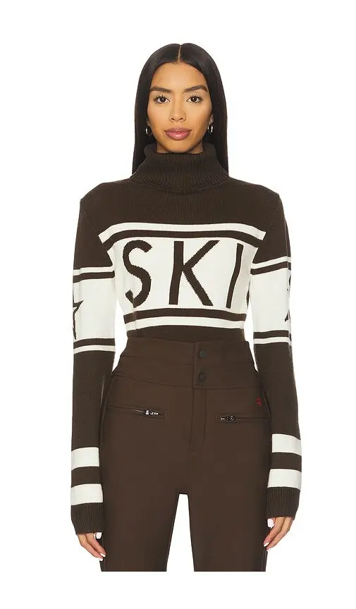 Perfect Moment Schild Sweater - Chocolate