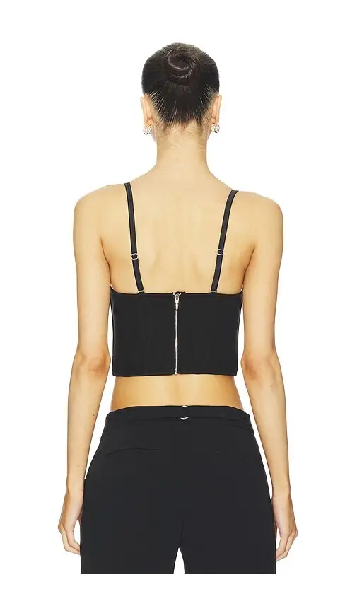 FLEUR DU MAL Terry Cropped Hamptons Top