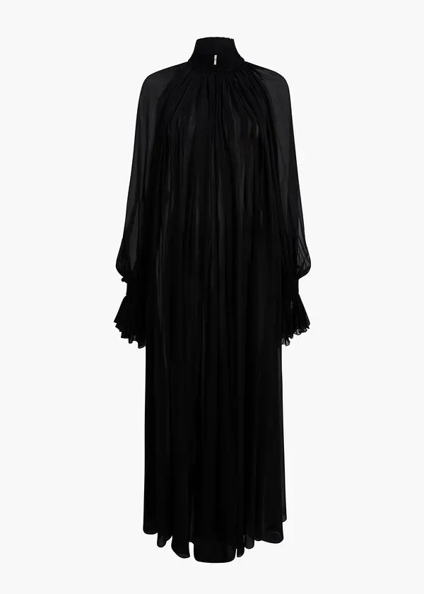 Khaite Edgar Maxi Dress - Black