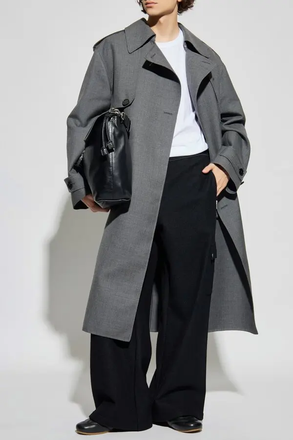Jil Sander Wool Coat - Grey | Editorialist