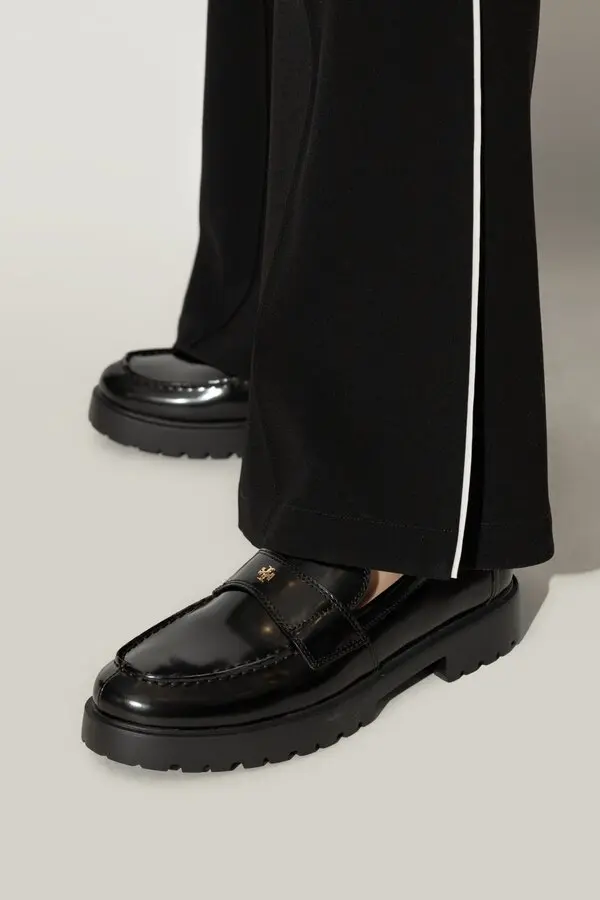 Tory Burch Calfskin Leather Loafers