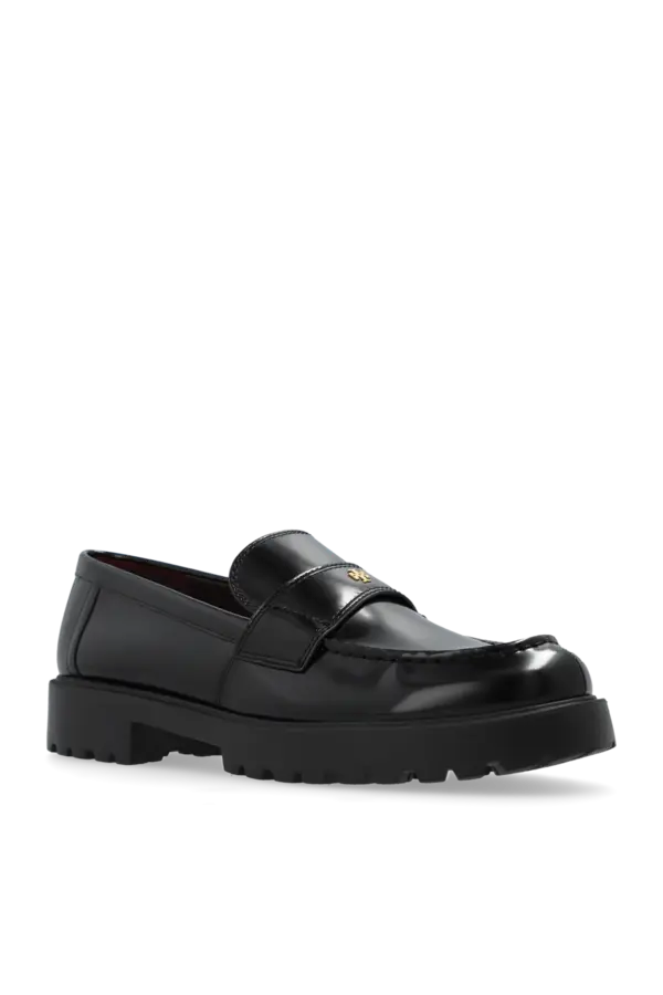 Tory Burch Calfskin Leather Loafers
