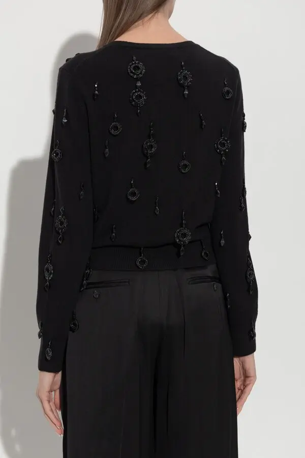 Tory Burch Sequined Cardigan