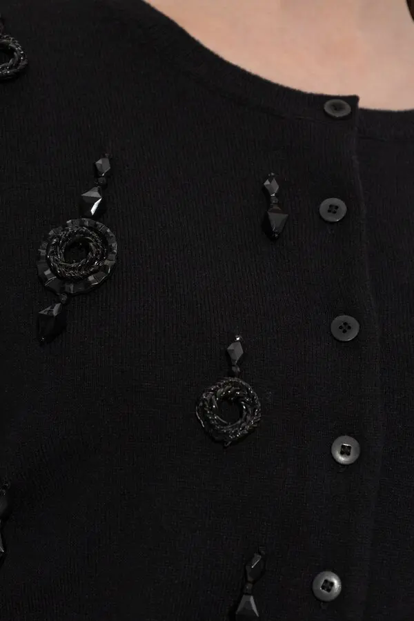 Tory Burch Sequined Cardigan