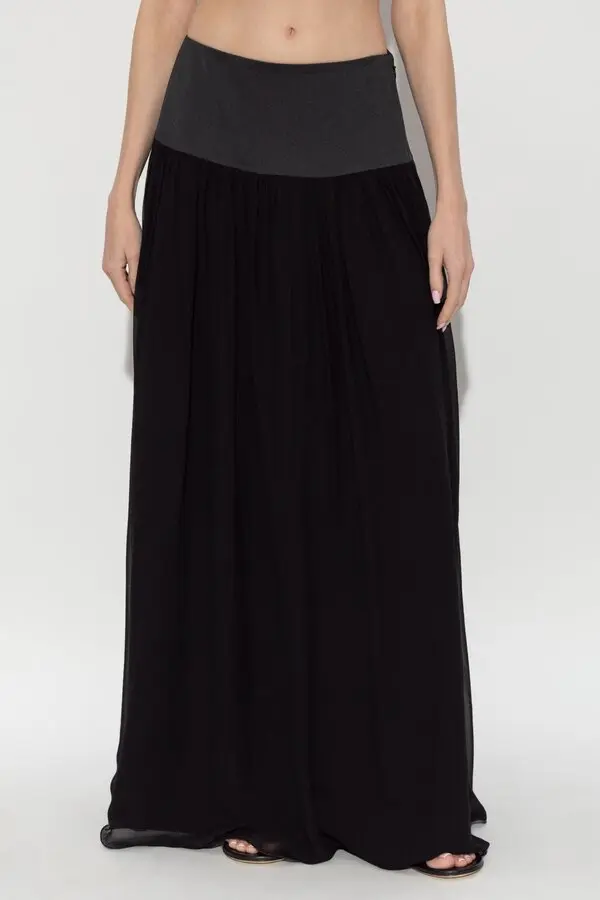 Posse Solene Flared Skirt - Black