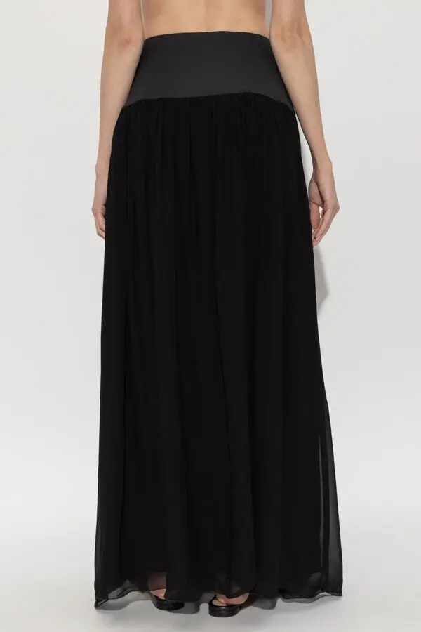 Posse Solene Flared Skirt - Black