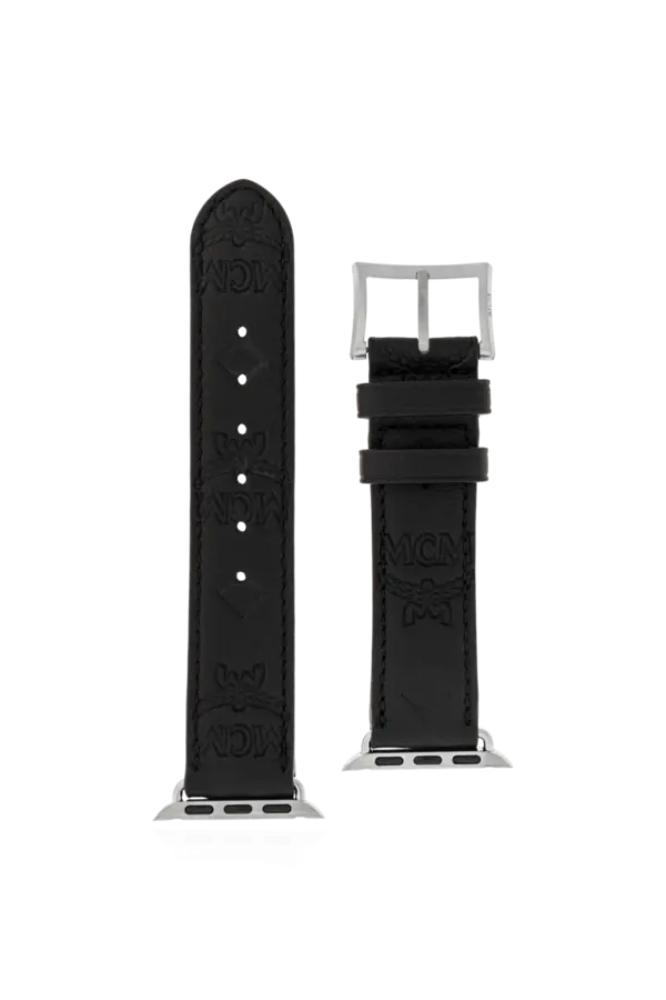 Mcm Apple Watch Strap - Black