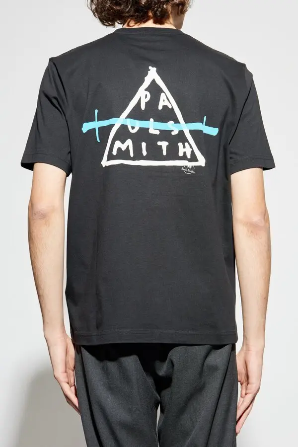 Paul Smith T-shirt With Print - Black