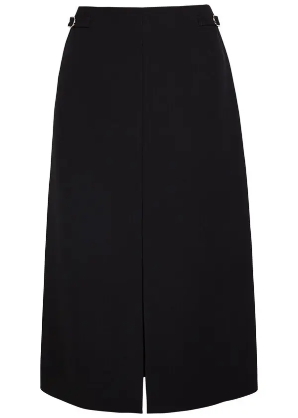 Gabriela Hearst Wool Midi Skirt