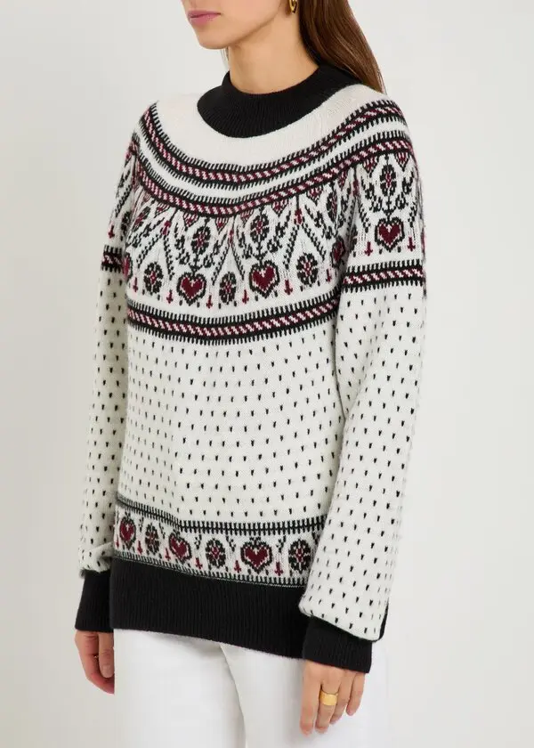 Khaite Fair Isle Cashmere Jumper