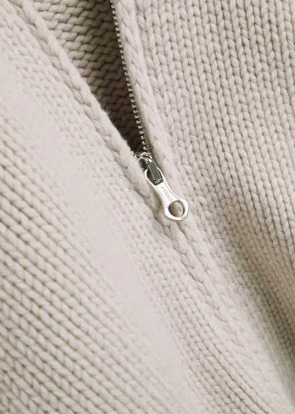 Our Legacy Ribbed Merino Wool Zip-through Cardigan