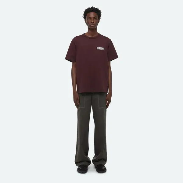 Helmut Lang Ski Schedule Tee