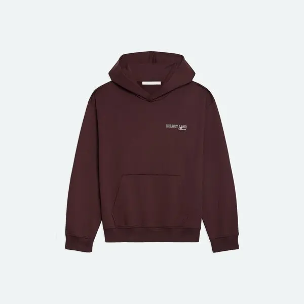 Helmut Lang Printed Skier Hoodie - Mahogany