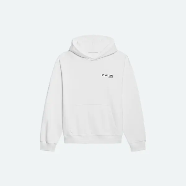 Helmut Lang Ski Map Hoodie - White