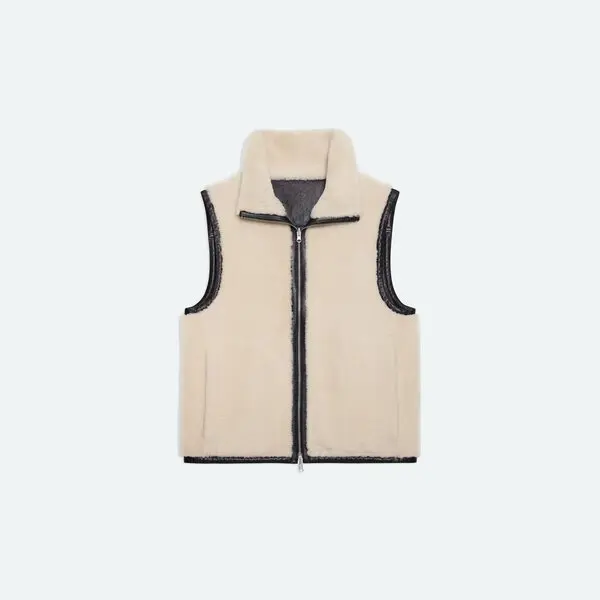 Helmut Lang Shearling Vest