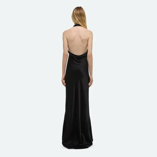 Helmut Lang Silk U-neck Dress