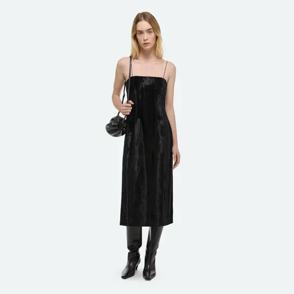 Helmut Lang Pony Midi Dress