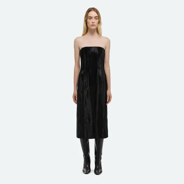 Helmut Lang Pony Midi Dress