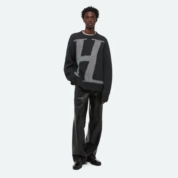 Helmut Lang Logo Crewneck