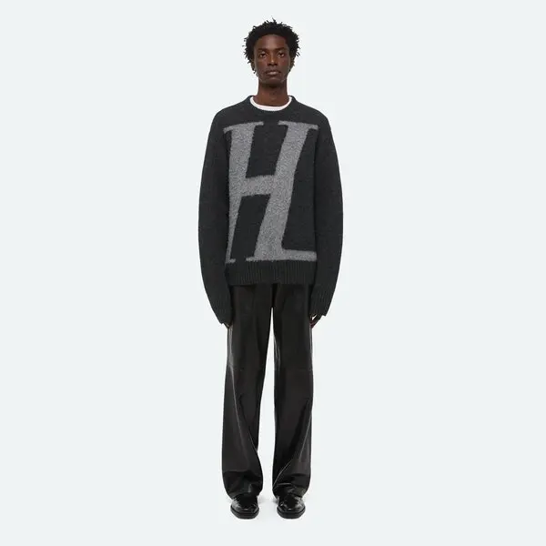 Helmut Lang Logo Crewneck
