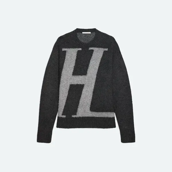 Helmut Lang Logo Crewneck