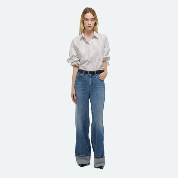 Helmut Lang Low-rise Drop Jeans - Classic Blue