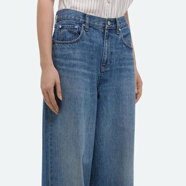 Helmut Lang Low-rise Drop Jeans - Classic Blue