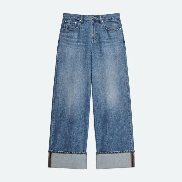 Helmut Lang Low-rise Drop Jeans - Classic Blue