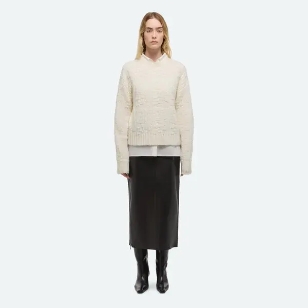 Helmut Lang Textured Crewneck