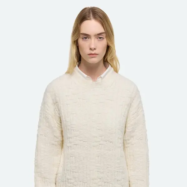 Helmut Lang Textured Crewneck