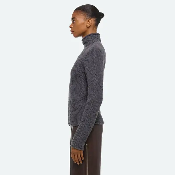 Helmut Lang Cable Turtleneck