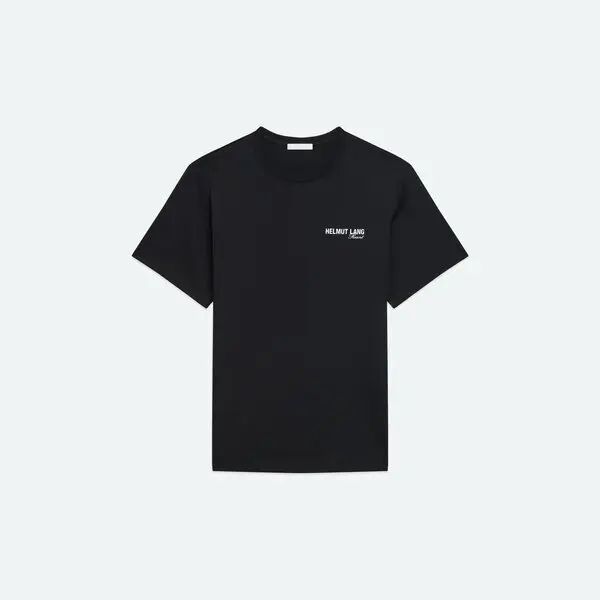 Helmut Lang Ski Map Tee - Black