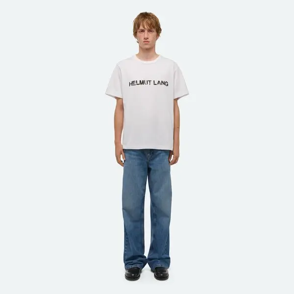 Helmut Lang Stencil Tee - White