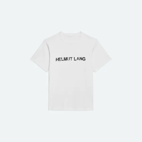 Helmut Lang Stencil Tee - White