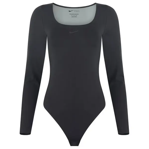 Nike Form Longsleeve Bodysuit - Black/smoke Grey