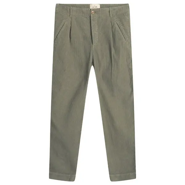 Folk Assembly Corduroy Pants - Dark Olive Cord