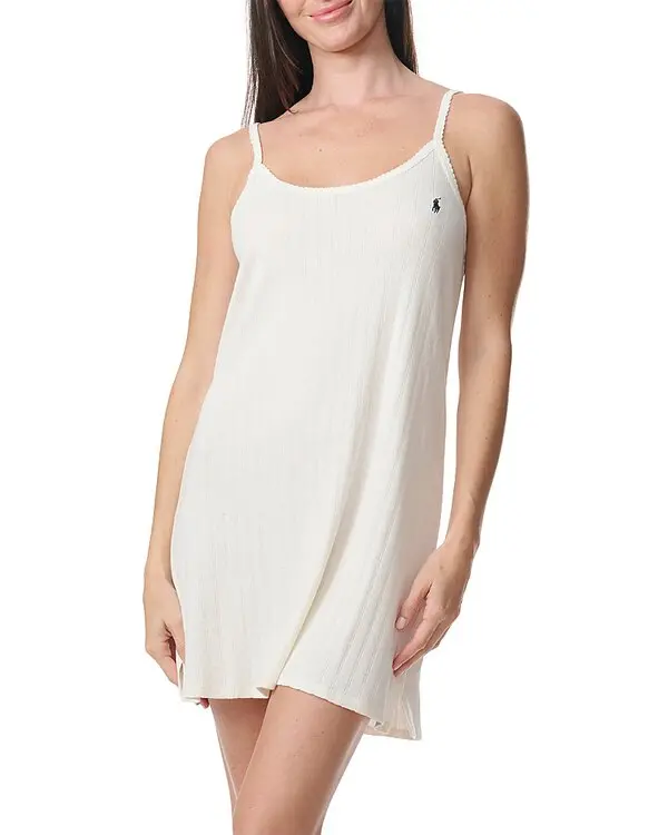 Polo Ralph Lauren Cami Slip Nightgown - Egret