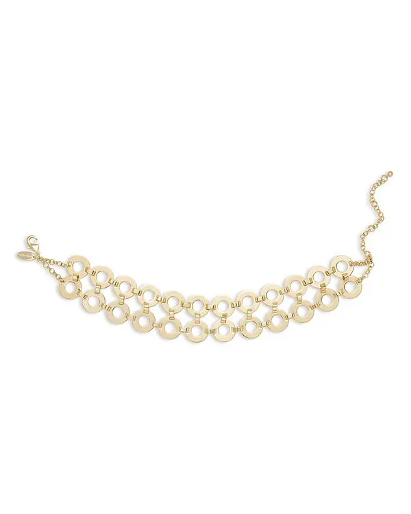 Ramy Brook Ring Link Helen Choker Necklace - Gold