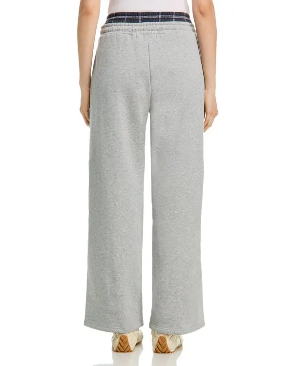 Vintage Havana French Terry Wide-leg Pants