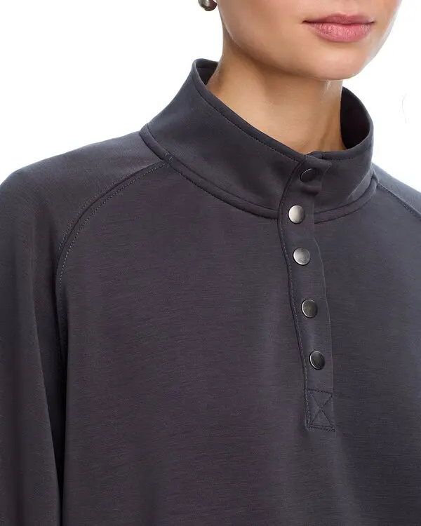 Vintage Havana Cloud Henley Sweatshirt